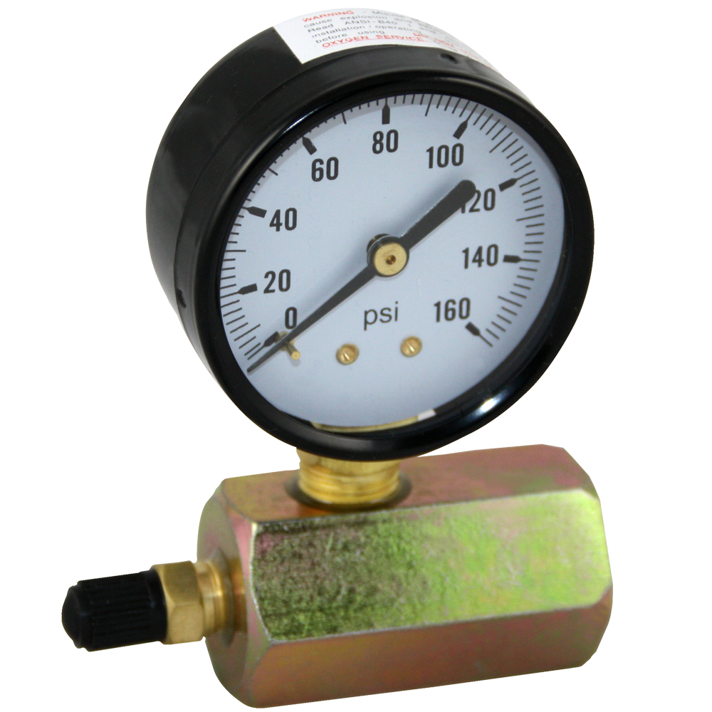 Pressure Test Kit for Deluxe, Stainless Steel or Classic Radiant Heat ...