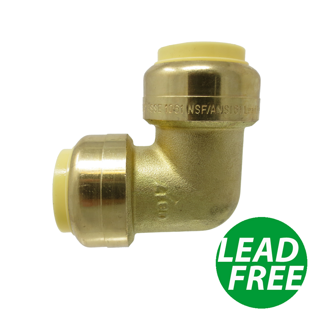 SHOP 1/2" PEX Elbow Crimp Fittings Brass| PEX Superstore